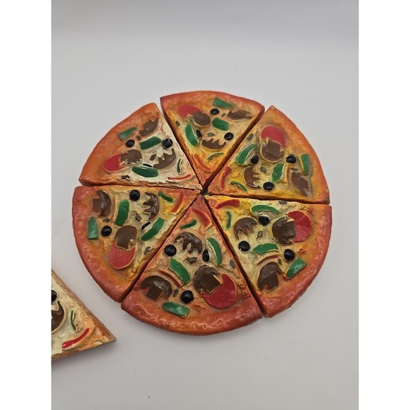 The Unbranded Brand | Toys | Play Food Pizza Slices Pizzeria Pretend ...